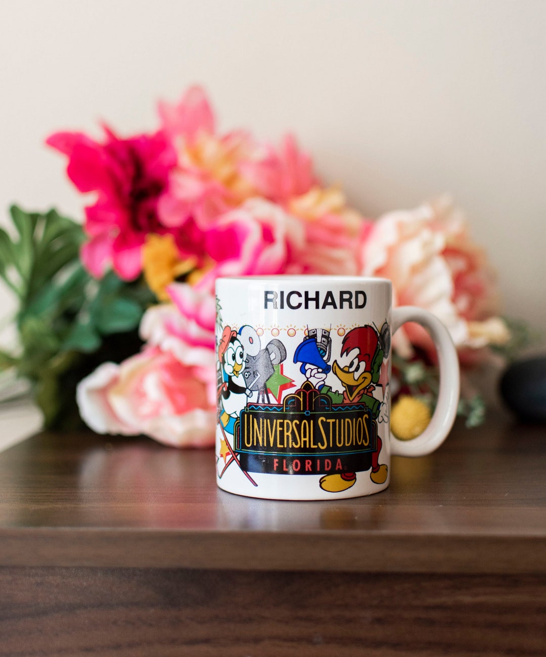 Vintage Universal Studios Florida richard Souvenir Mug Andy Panda ...