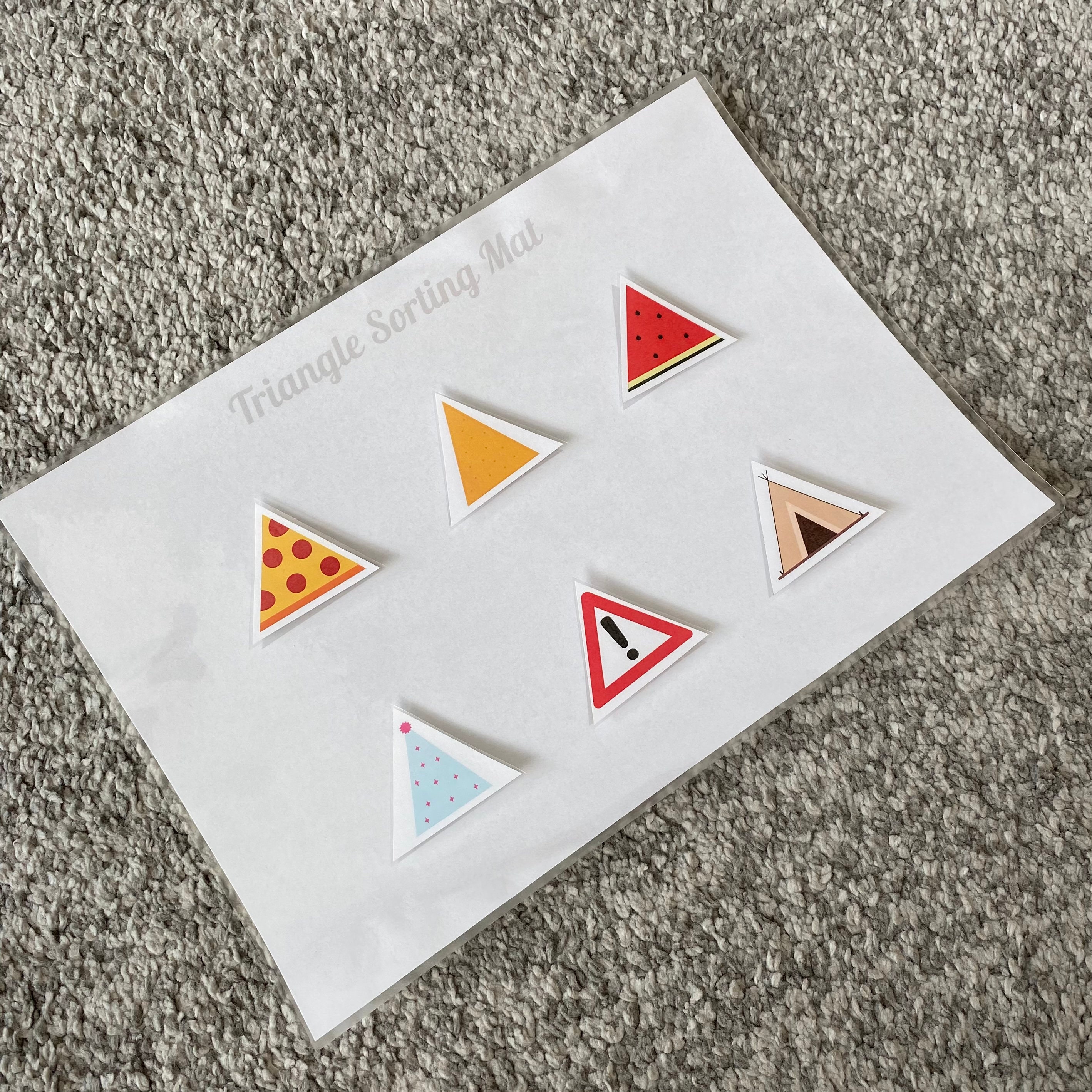 Shapes Busy Book for Toddler, Montessori Quiet Book, Preschool Kids ...