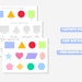 Shapes Matching Activity Page, Match the Shapes Game for Toddler and ...