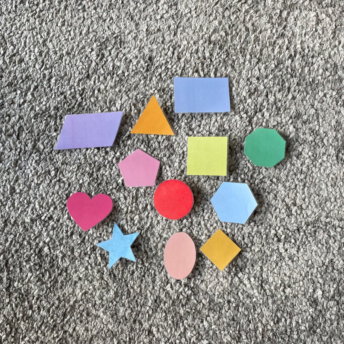 Shapes Matching Activity Page, Match the Shapes Game for Toddler and ...