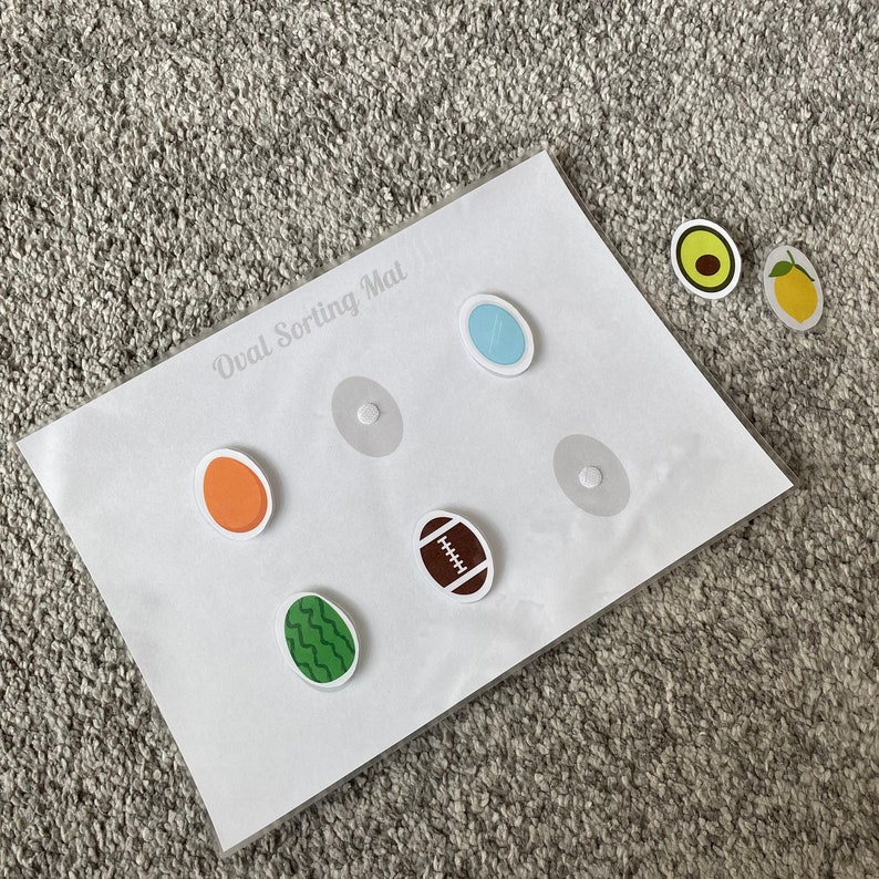 Shapes Busy Book for Toddler, Montessori Quiet Book, Shapes Matching ...