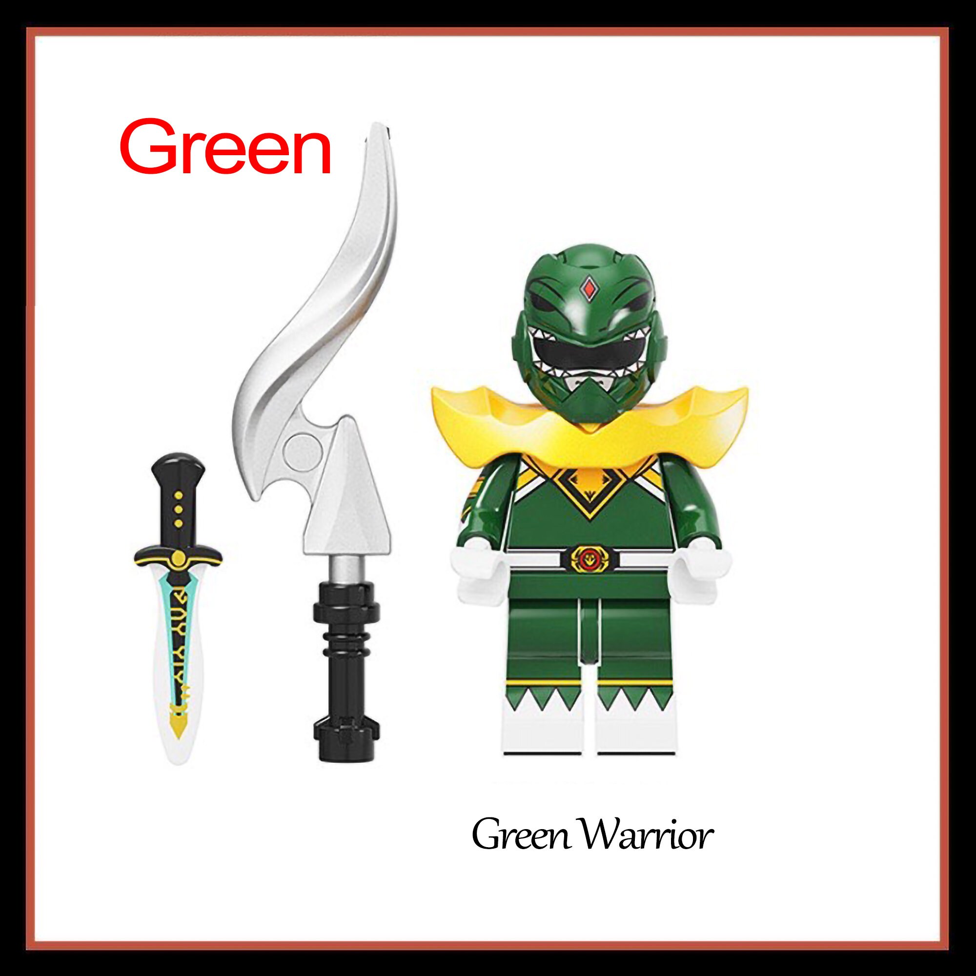 Power Rangers Minifigures Minifigures Set Custom Power - Etsy Australia