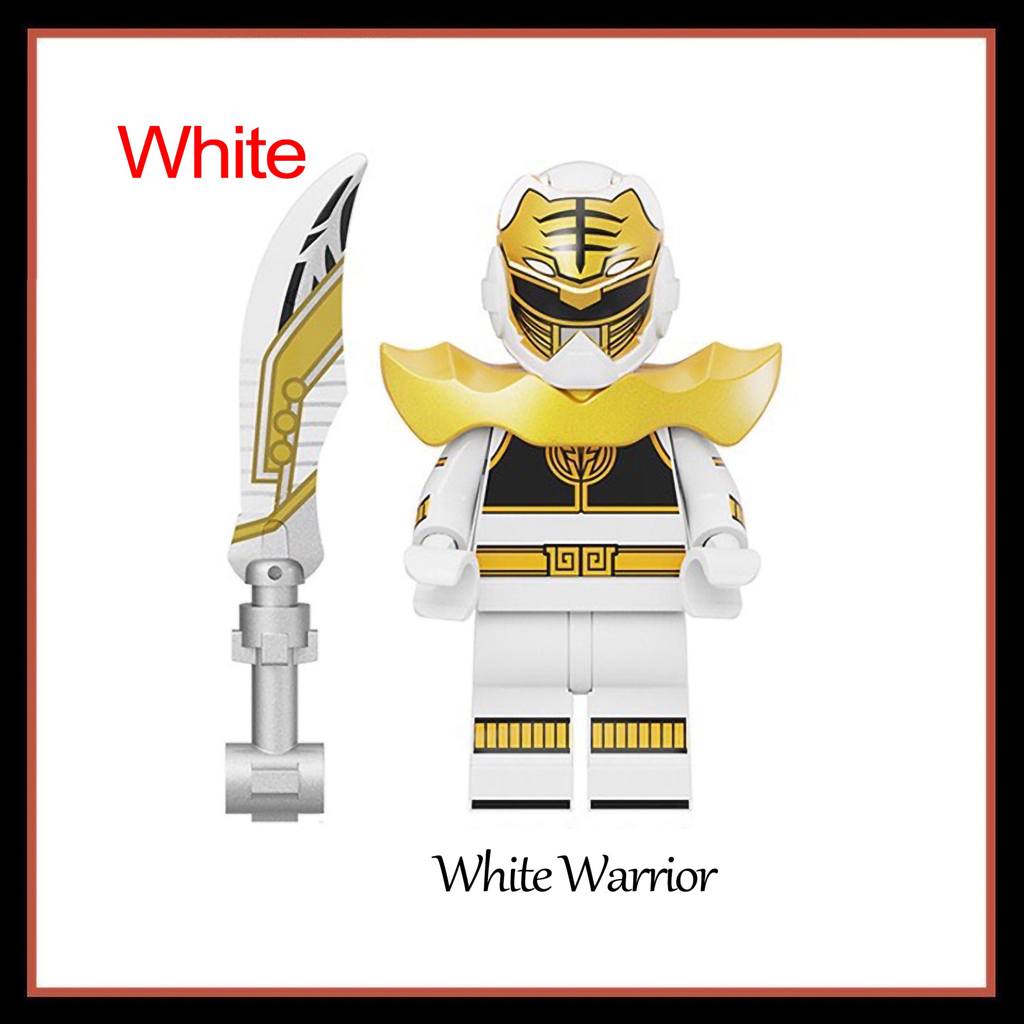 Power Rangers Minifigures Minifigures Set Custom Power - Etsy Australia