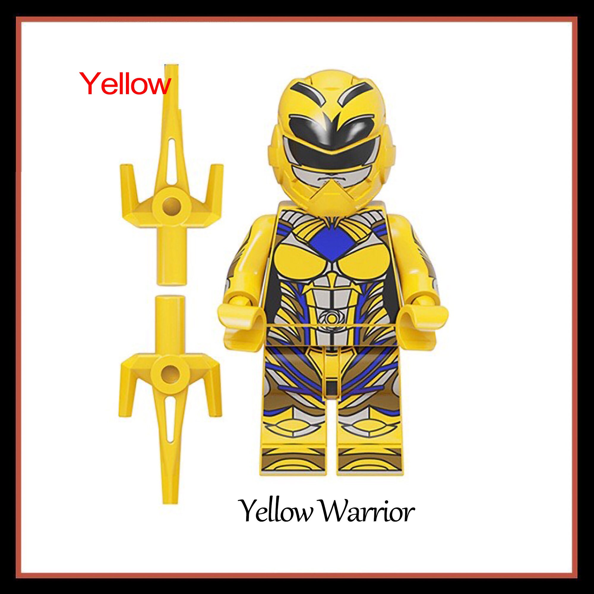 Power Rangers Minifigures Minifigures Set Custom Power - Etsy Australia