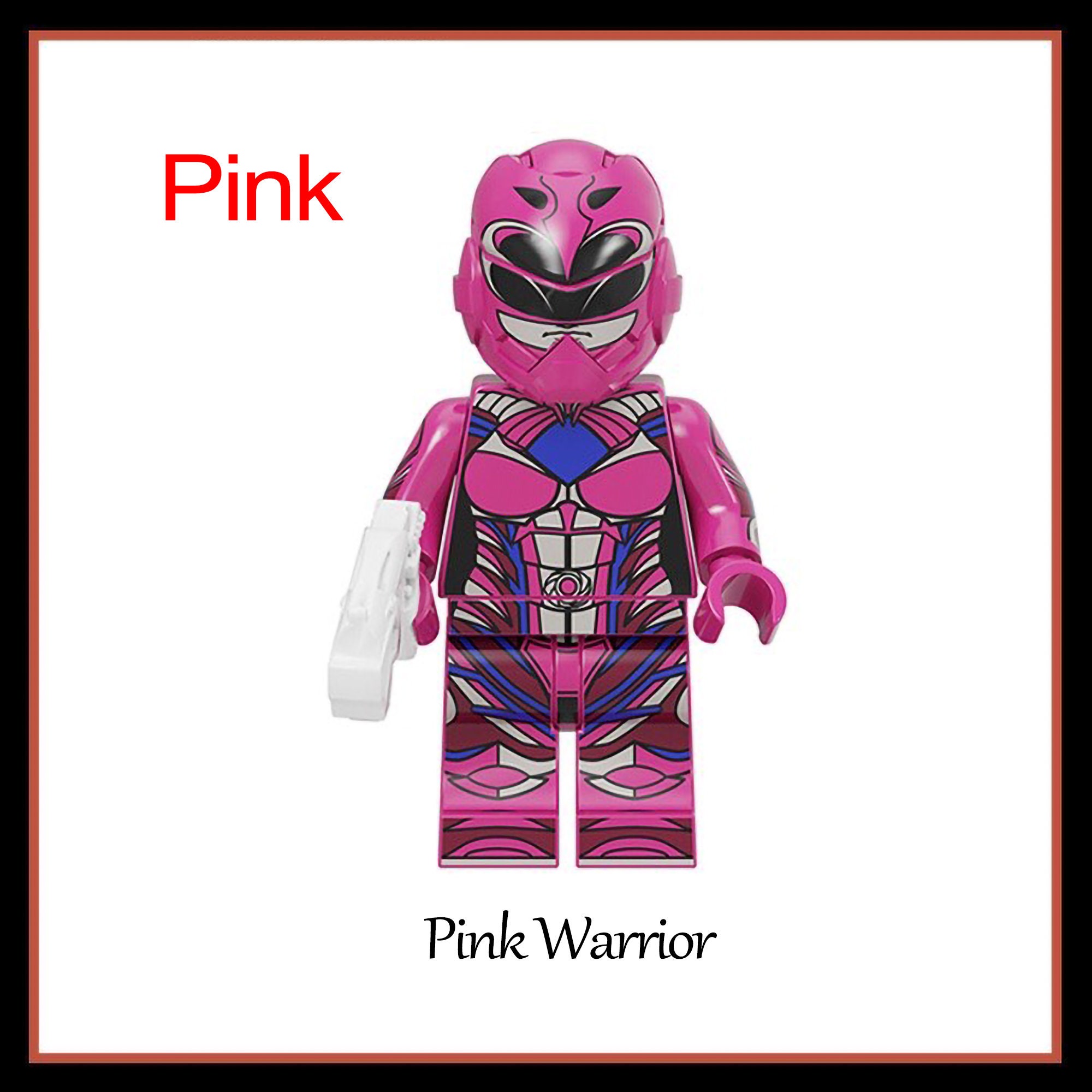 Power Rangers Minifigures Minifigures Set Custom Power - Etsy Australia
