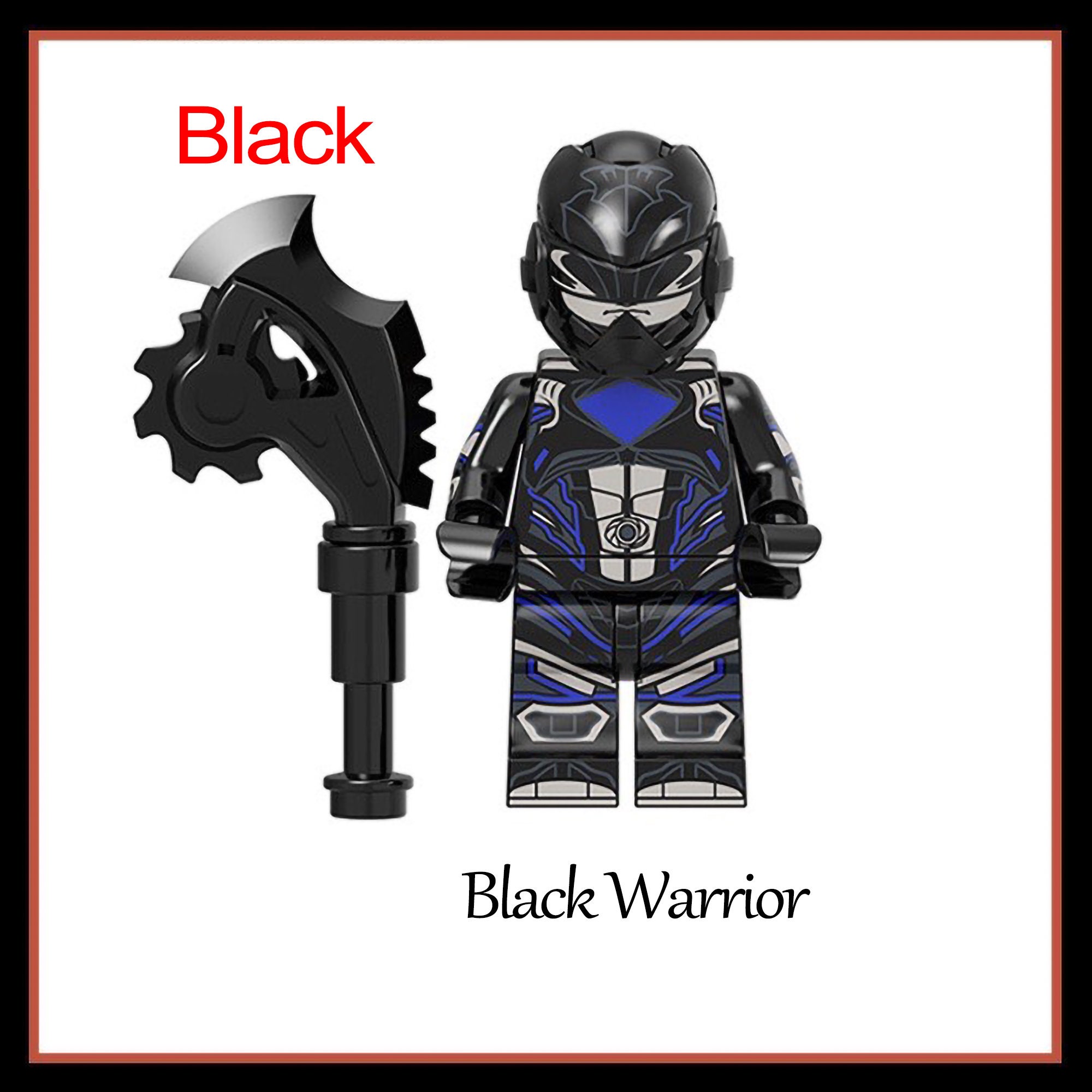 Power Rangers Minifigures Minifigures Set Custom Power - Etsy Australia