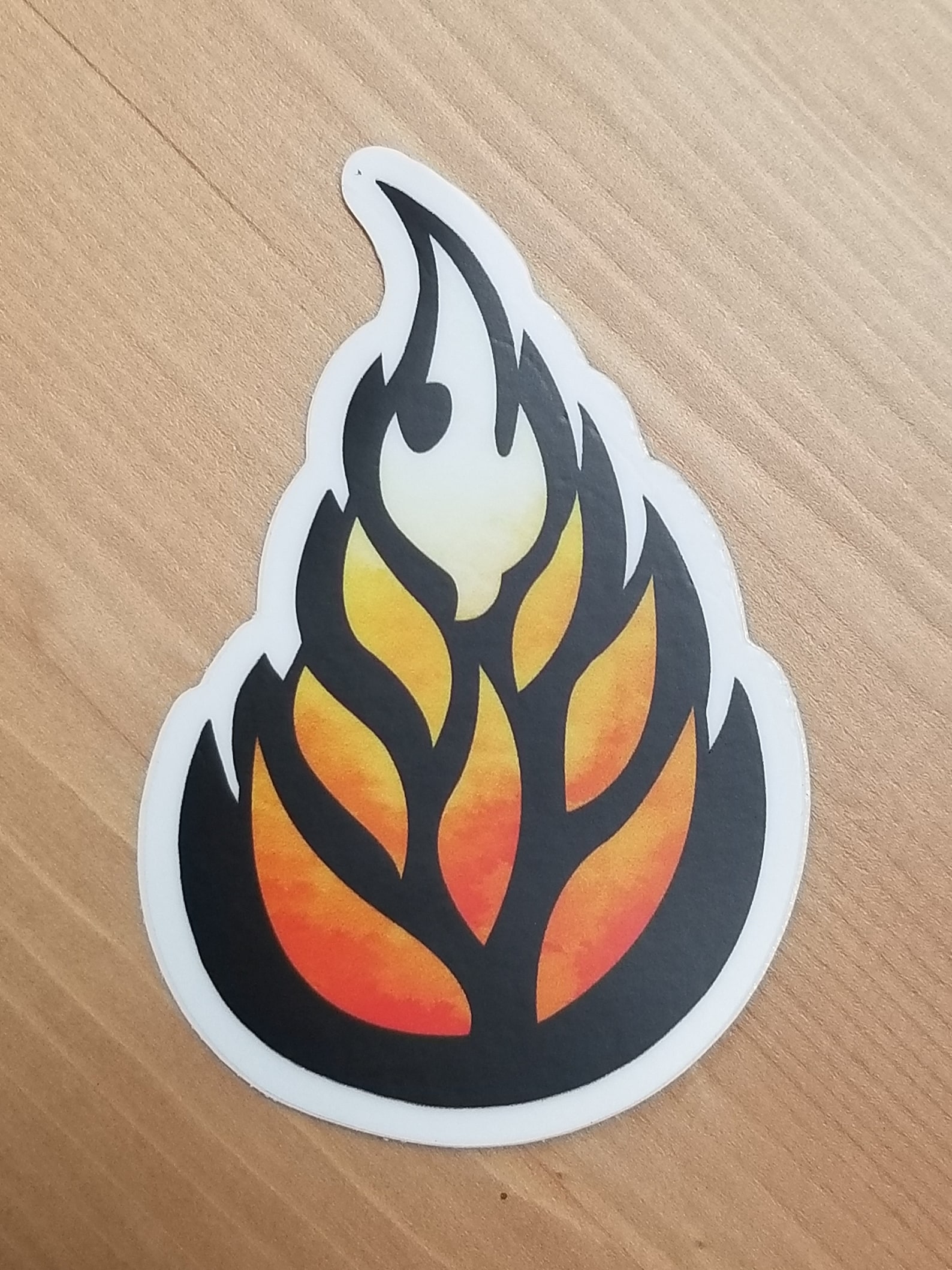 Holy Spirit Pentecost Flame Catholic Sticker Vinyl | Etsy