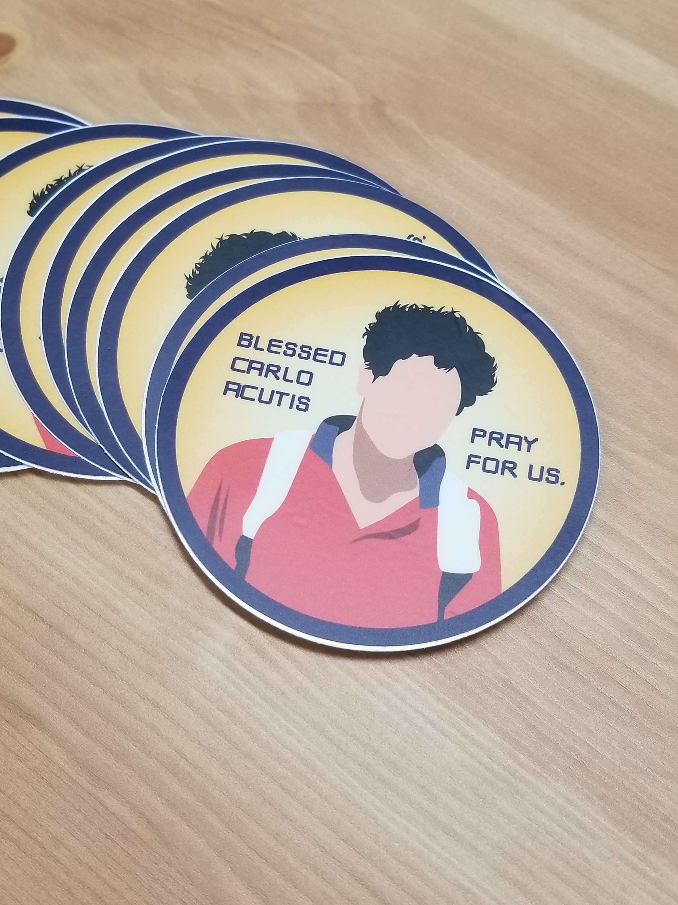 Blessed Carlo Acutis Sticker - Catholic Sticker - Vinyl Sticker - Etsy