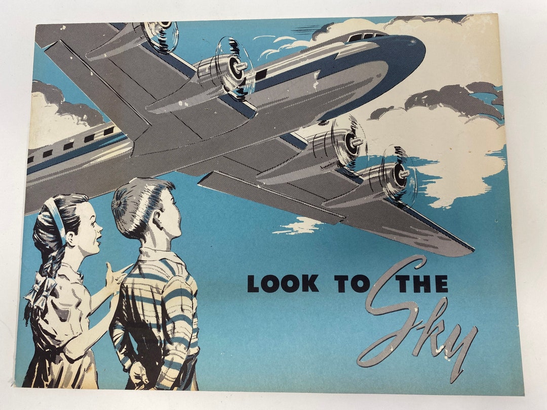 Look to the Sky, A Picture Book for Things You Find in the Sky, 1953 ...
