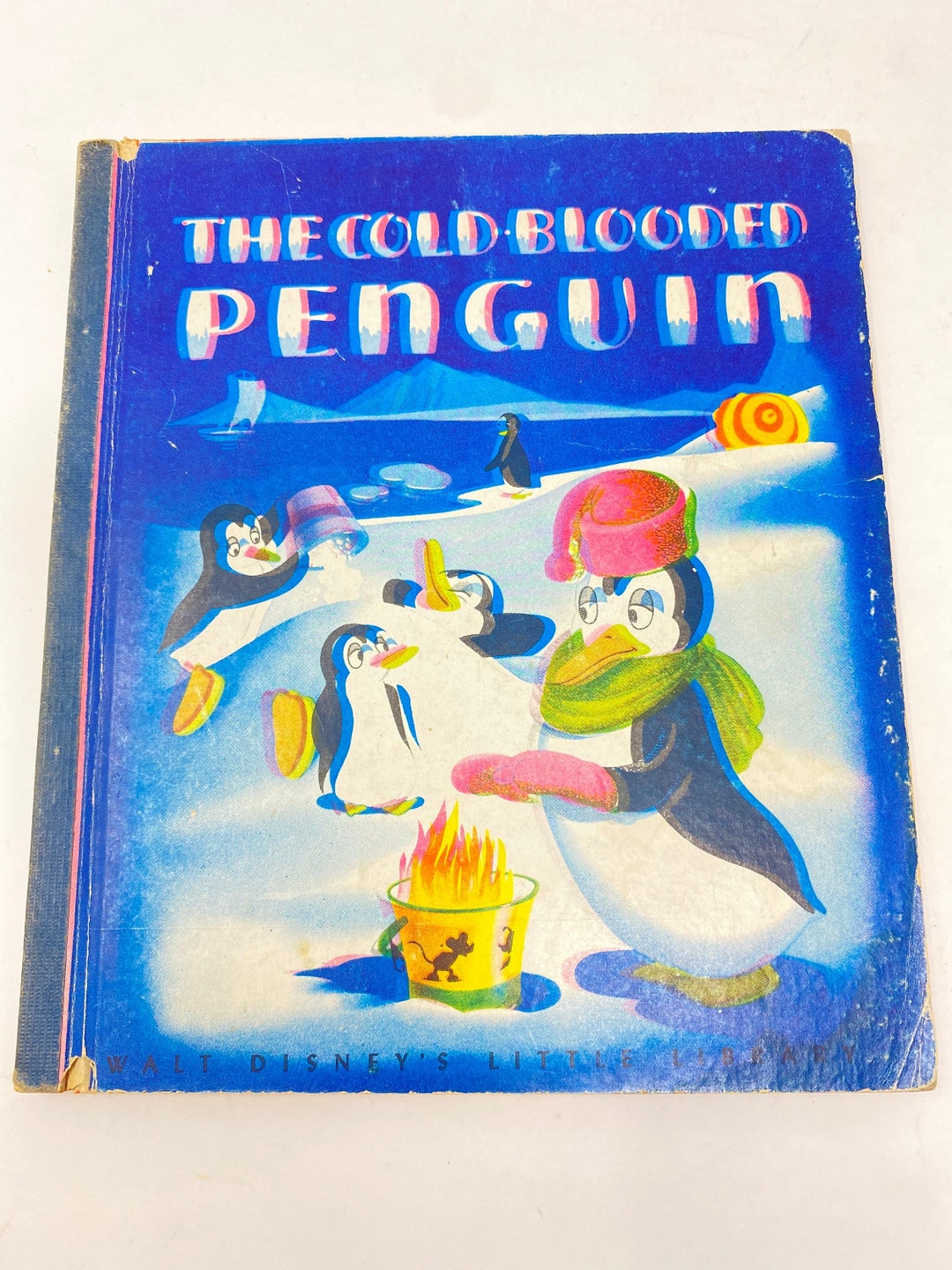 Vintage Walt Disney's Little Library Cold Blooded Penguin, 1944, First ...