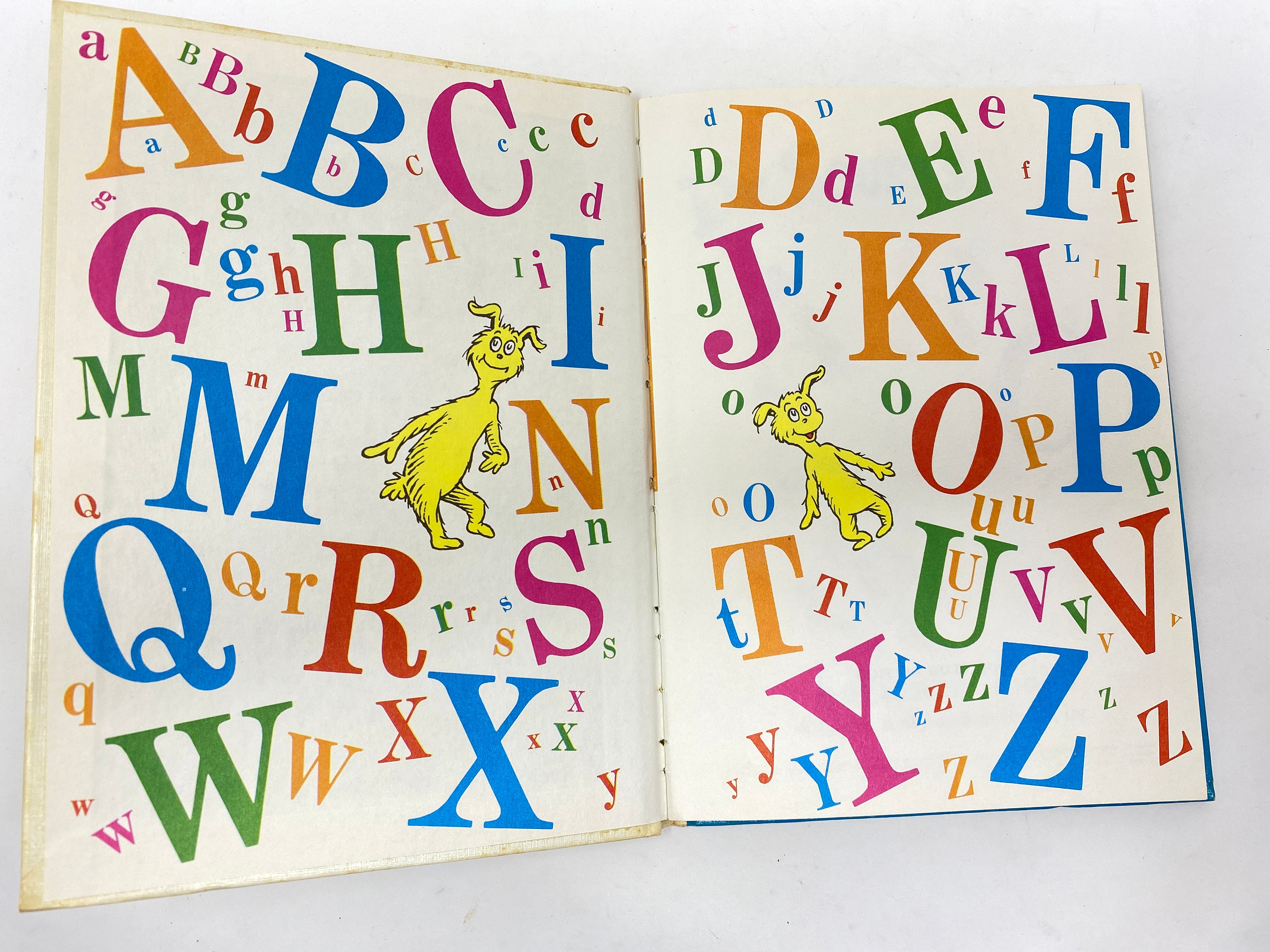 Vintage A B C by Dr. Seuss, First Edition, Book Club Beginner Book by ...