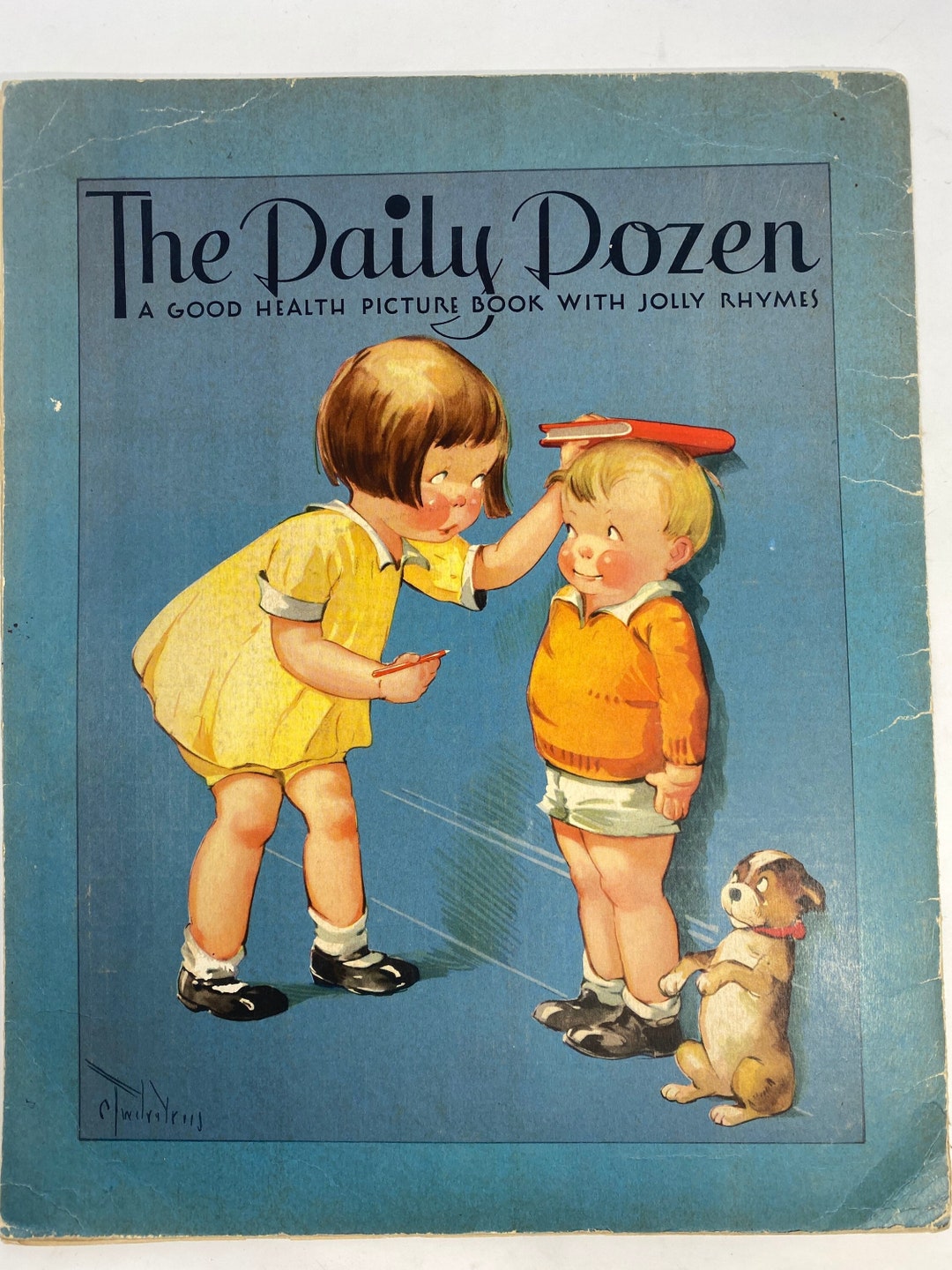 Vintage the Daily Dozen A Good Health Picture Book With Jolly Rhymes ...
