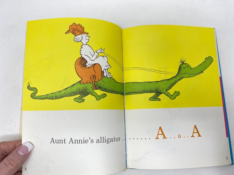 Vintage A B C by Dr. Seuss, First Edition, Book Club Beginner Book by ...