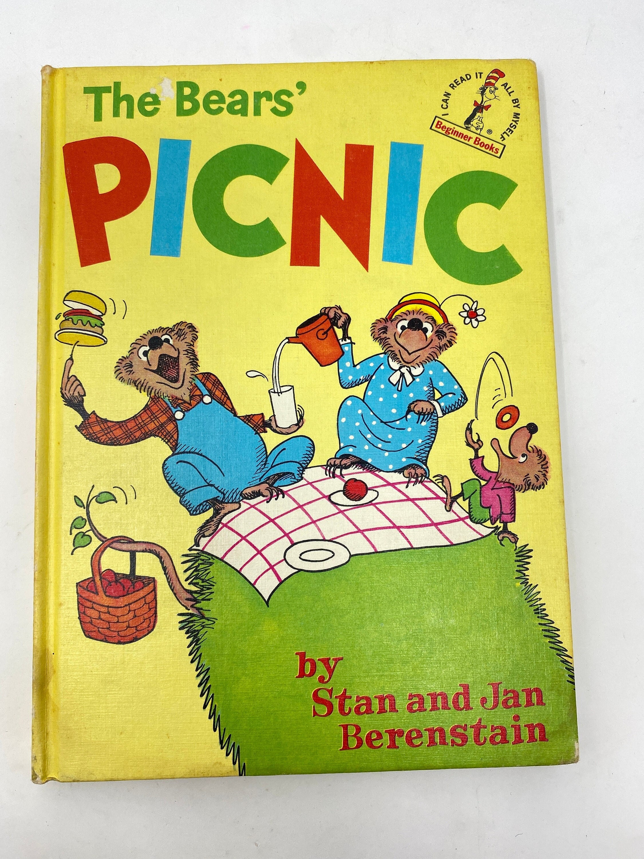 Vintage the Bears' Picnic by Stan and Jan Berenstain - Etsy