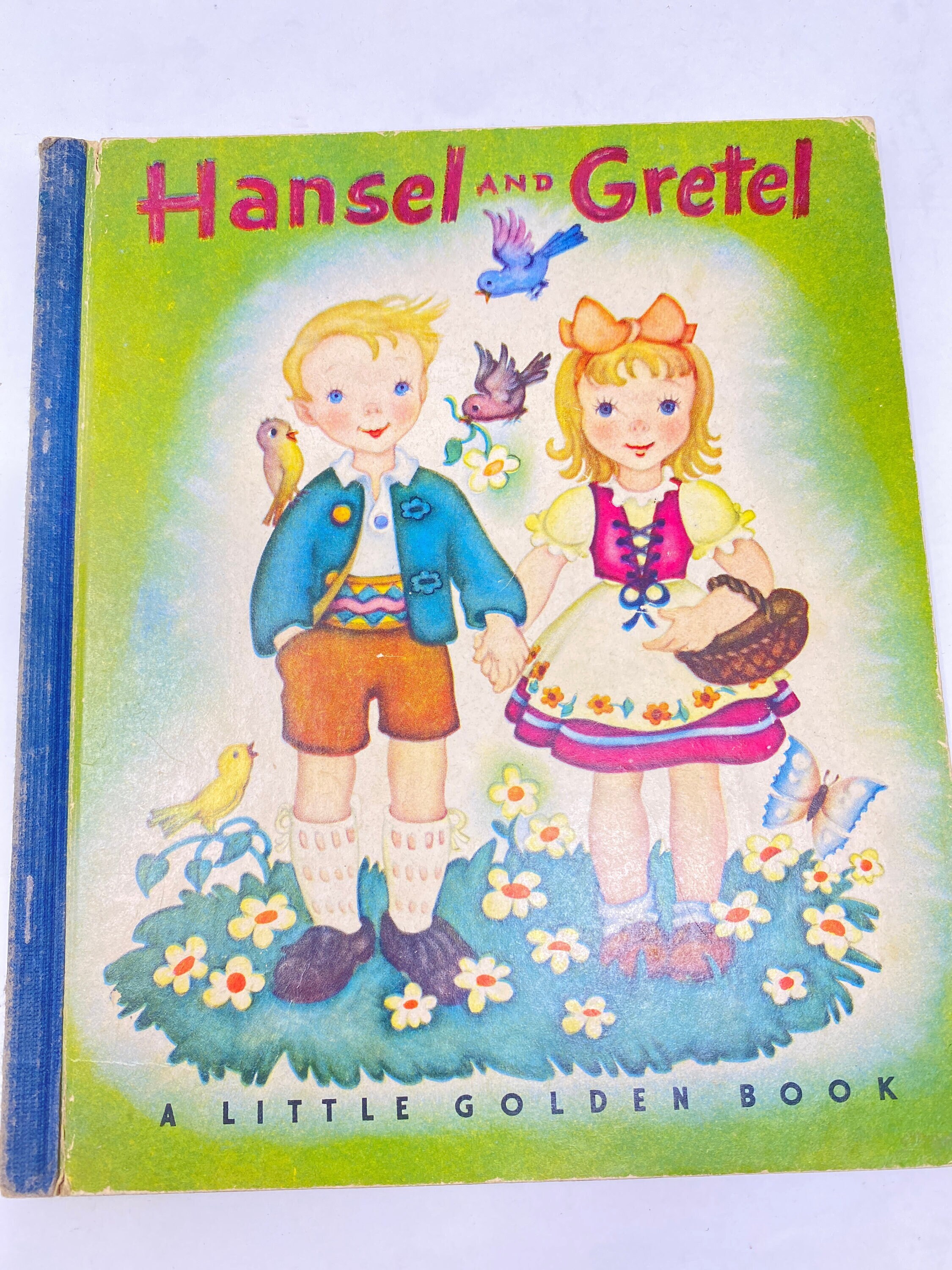 Vintage Hansel and Gretel, 1945, First Edition, Little Golden Book - Etsy
