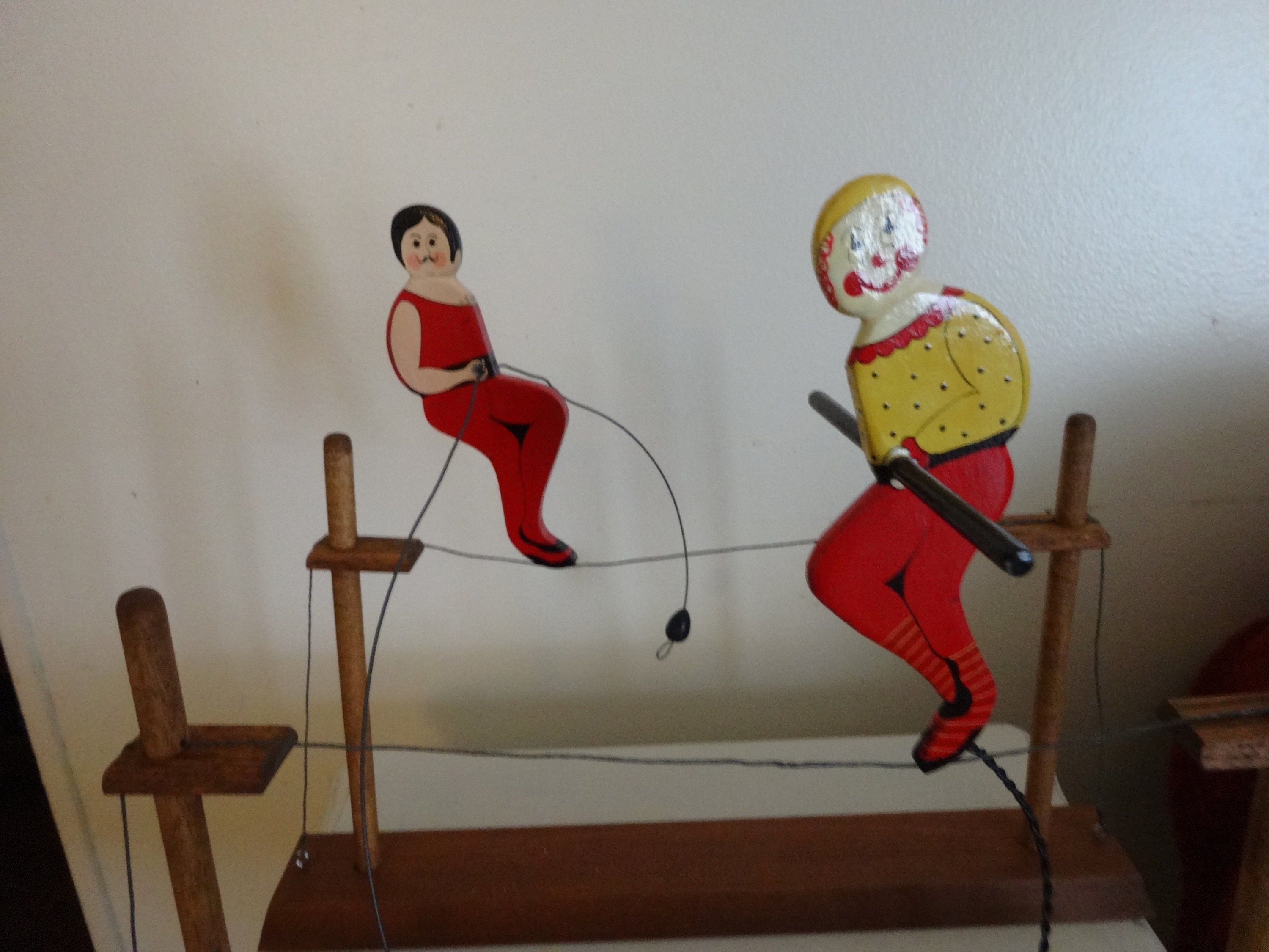 Vintage Tightrope Walkers Pasquali the Great and Fellini the Wonder by ...