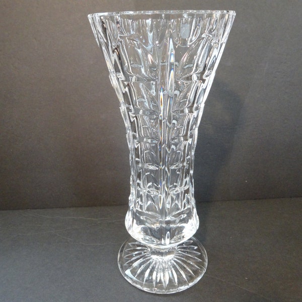Crystal Footed Vase - Etsy