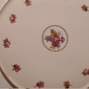 Vintage Erphila Art Pottery Cake Plate - Etsy