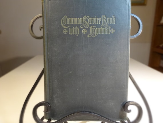 1918 Common Service Book With Hymnal - Etsy