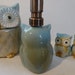 Vintage Owl Canister, Soap/lotion Dispenser, Tootpick Holder, Salt and ...
