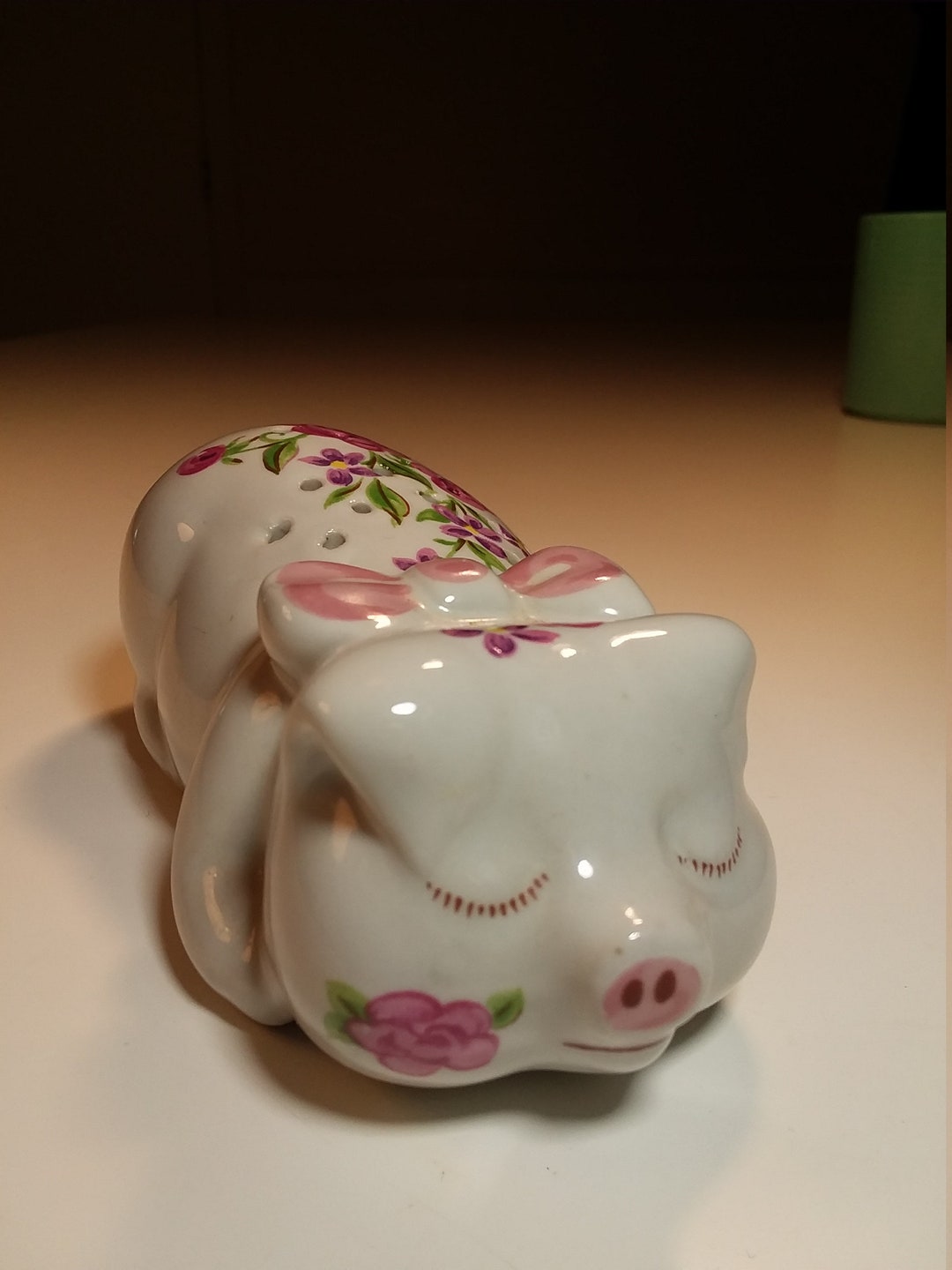 1978 Pampered Piglet Ceramic Pomander Pig Potpourri Sachet - Etsy