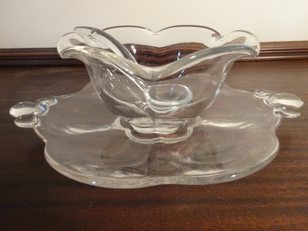 1930s Duncan & Miller Canterbury Mayonnaise Bowl Dipper and Underplate ...