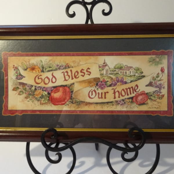 Vintage God Bless Home - Etsy