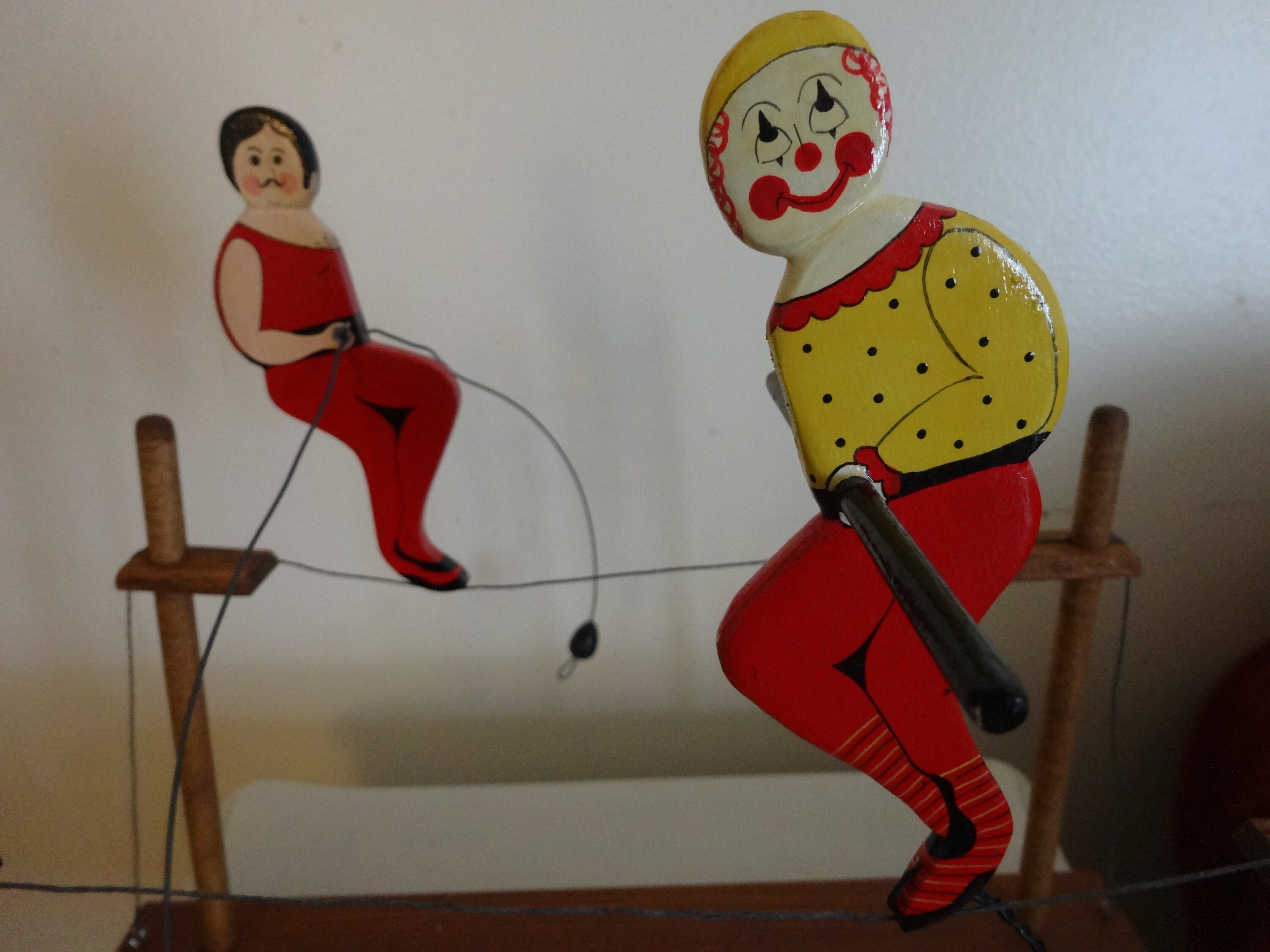 Vintage Tightrope Walkers Pasquali the Great and Fellini the Wonder by ...