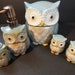 Vintage Owl Canister, Soap/lotion Dispenser, Tootpick Holder, Salt and ...