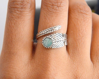 Leaf Design Engagement Ring - Etsy