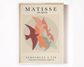 Matisse Birds Print - Etsy