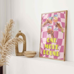 Preppy Bar Cart Prints, Preppy Wall Art, Bar Cart Printable Wall Art ...