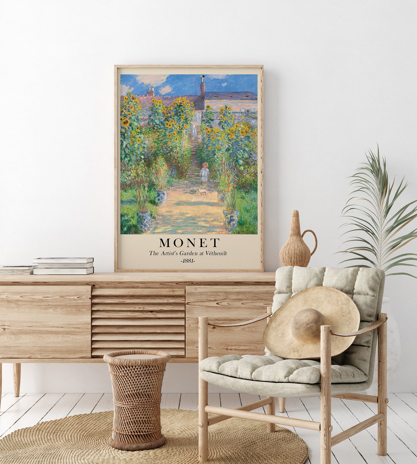 Claude Monet Prints 3 Piece Wall Art Monet Print Set | Etsy
