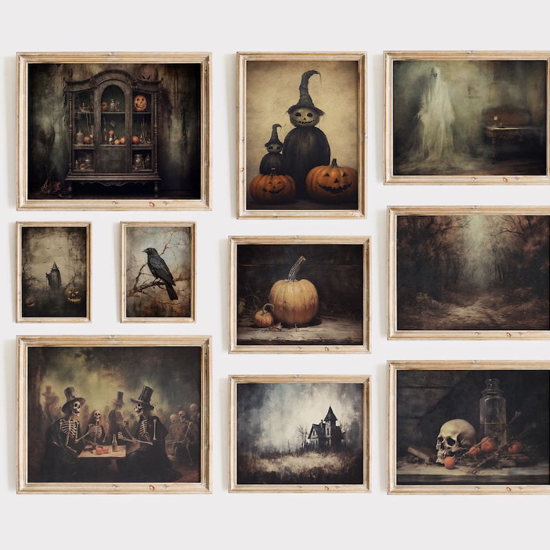 Halloween Art Print - Etsy