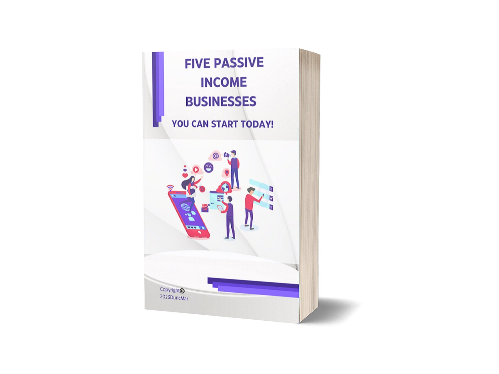5 Passive Income Business Ideas Digital Download, Ebook, Instant ...