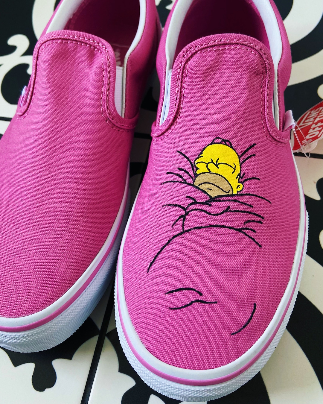 Big, Toasty Cinnamon Bun Vans - Etsy