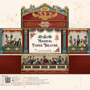 BACK IN STOCK! the Magical Paper Theatre Model (2 Scenes, 7 Characters ...
