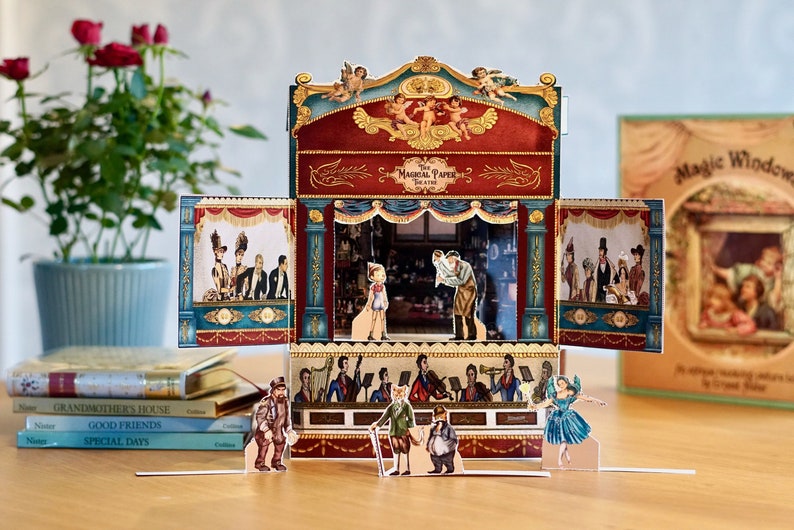 BACK IN STOCK! the Magical Paper Theatre Model (2 Scenes, 7 Characters ...