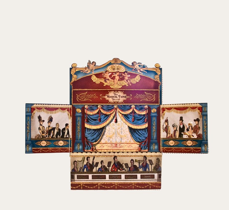 The Magical Paper Theatre (mini Model) - Etsy