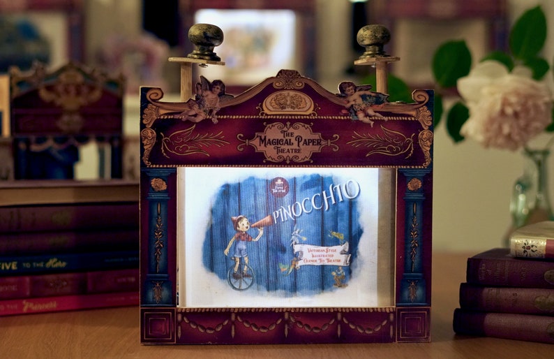 Magical Crankie Theatre – Pinocchio Edition & Audio - Etsy