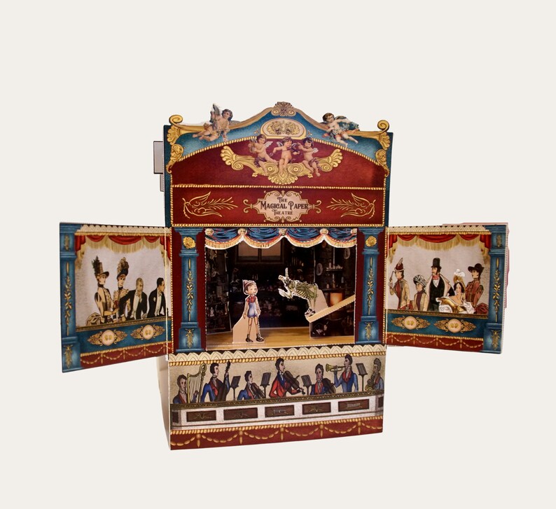 BACK IN STOCK! the Magical Paper Theatre Model (2 Scenes, 7 Characters ...