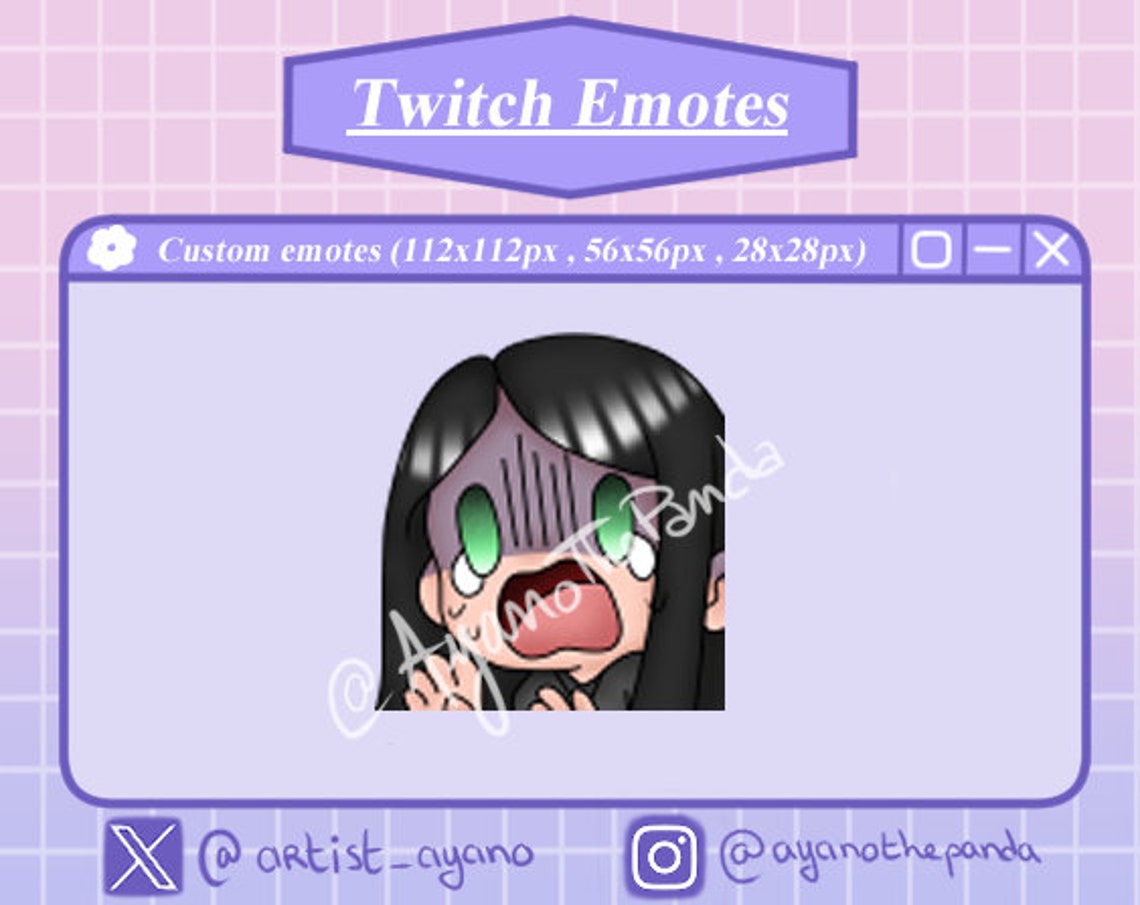 Twitch / Discord Emotes 7 Emotes - Etsy Canada