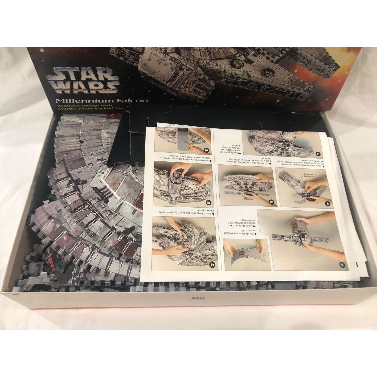 Puzz 3D Star Wars Millennium Falcon Foam Puzzle 1995 - Etsy