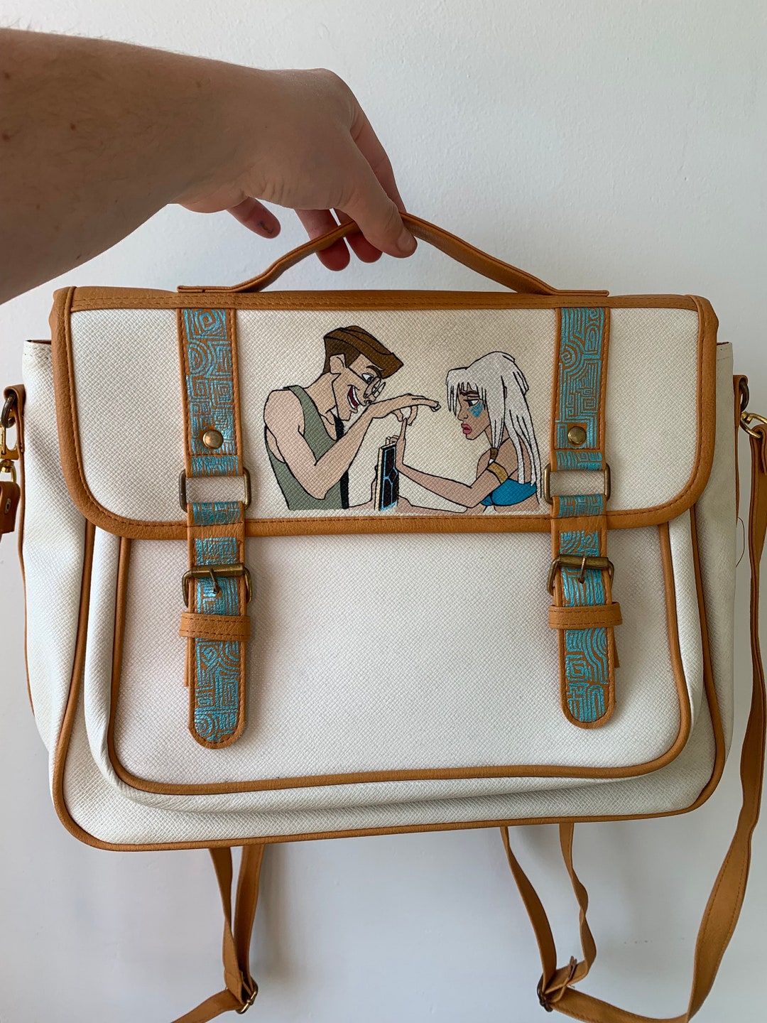 Had Painted Atlantis the Lost Empire Backpack Milo and Kida Disney ...
