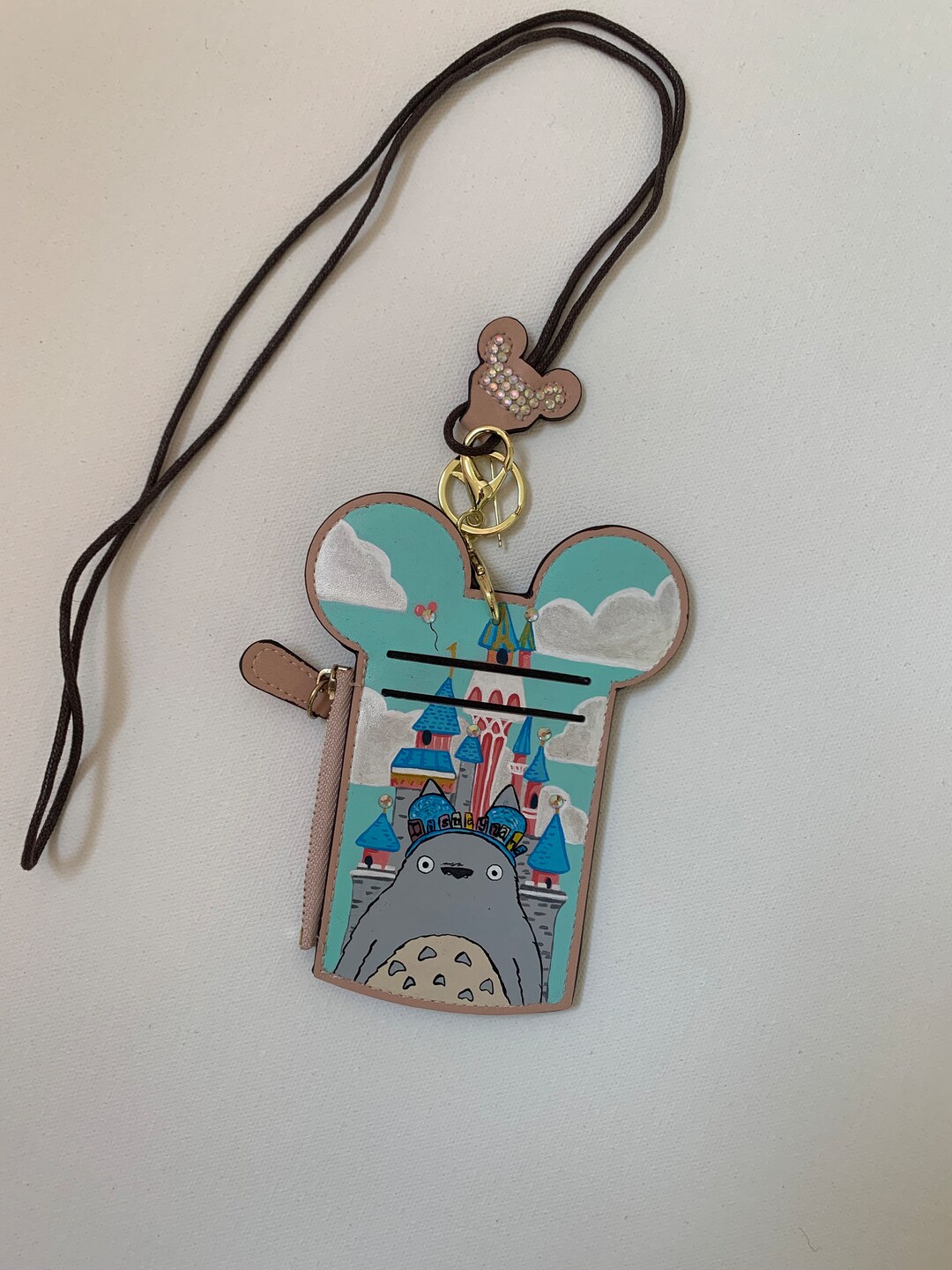 Hand Painted Disney Themed Wallet - Etsy