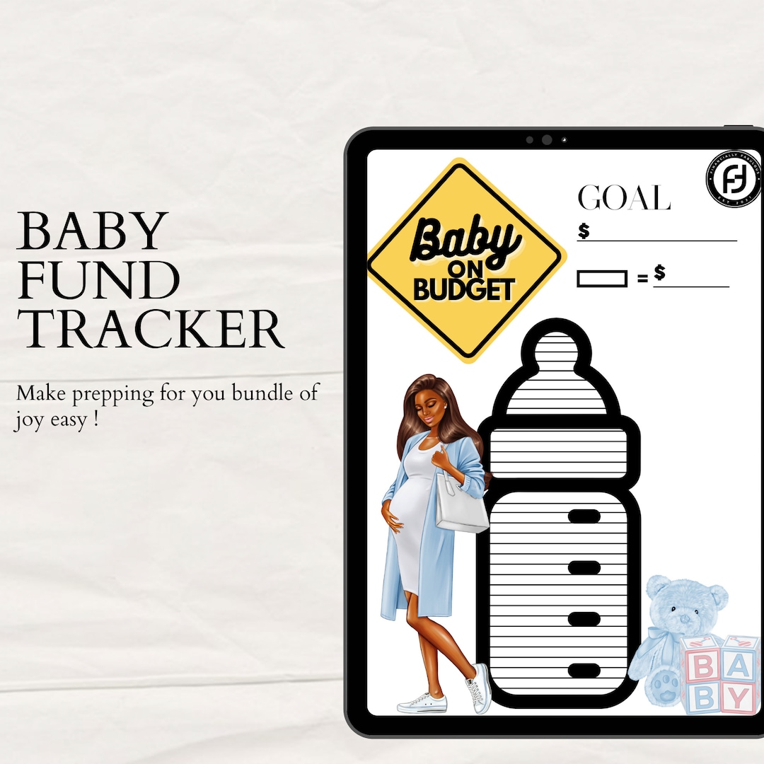 Saving for A Baby Fund Tracker, Baby Steps, Baby Fund Savings Printable ...