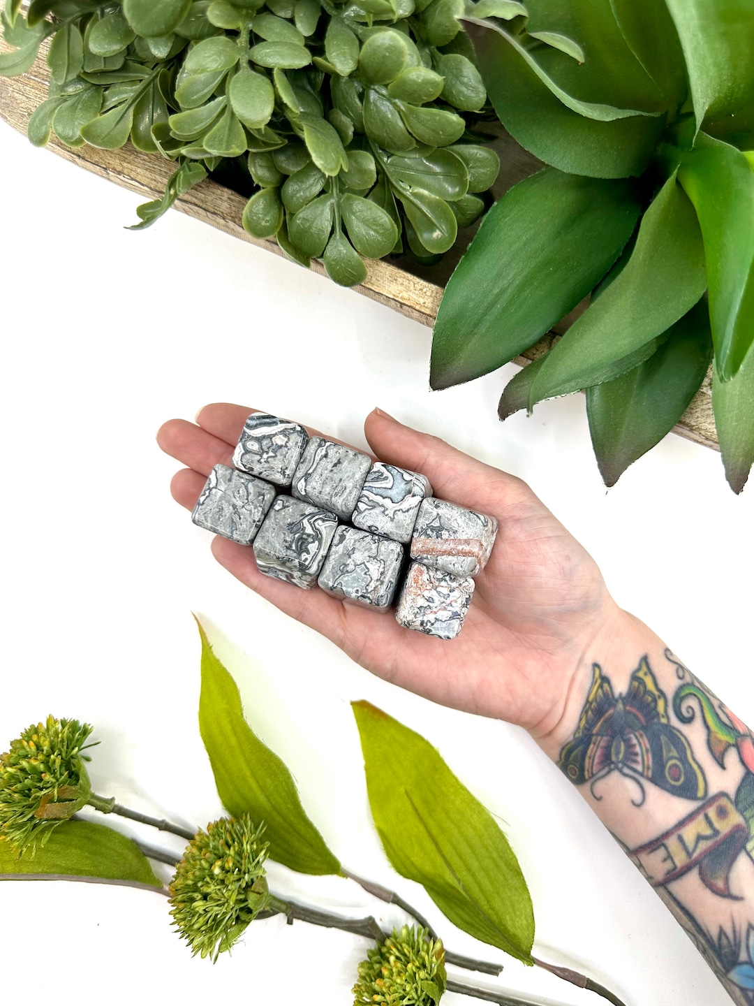 Picasso Jasper Mini Cube, Crystal Cube, Healing Crystal - Etsy