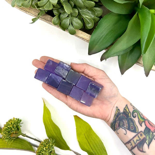 Fluorite Cubes - Etsy