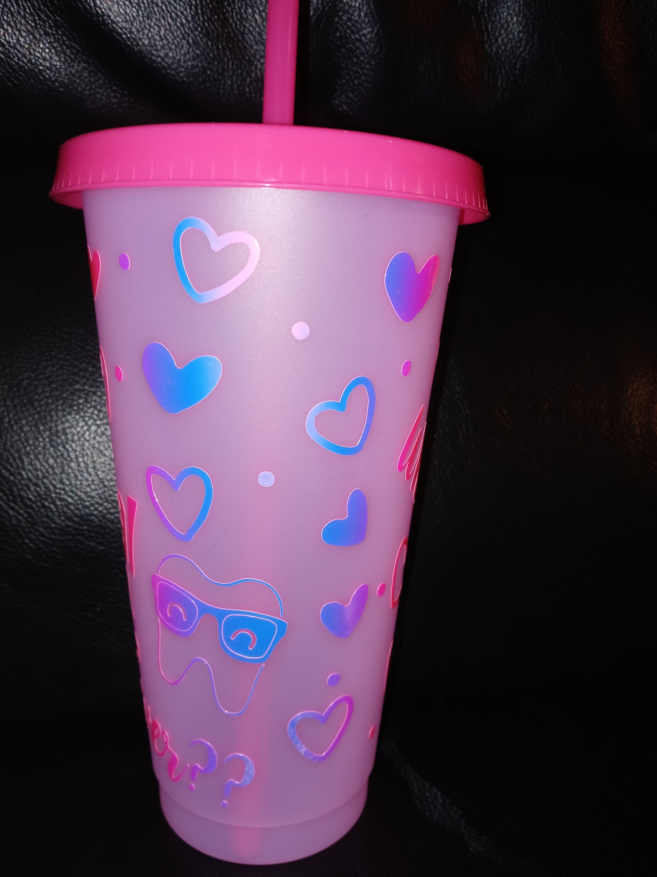 Custom Color Changing Cold Cup 24oz | Etsy