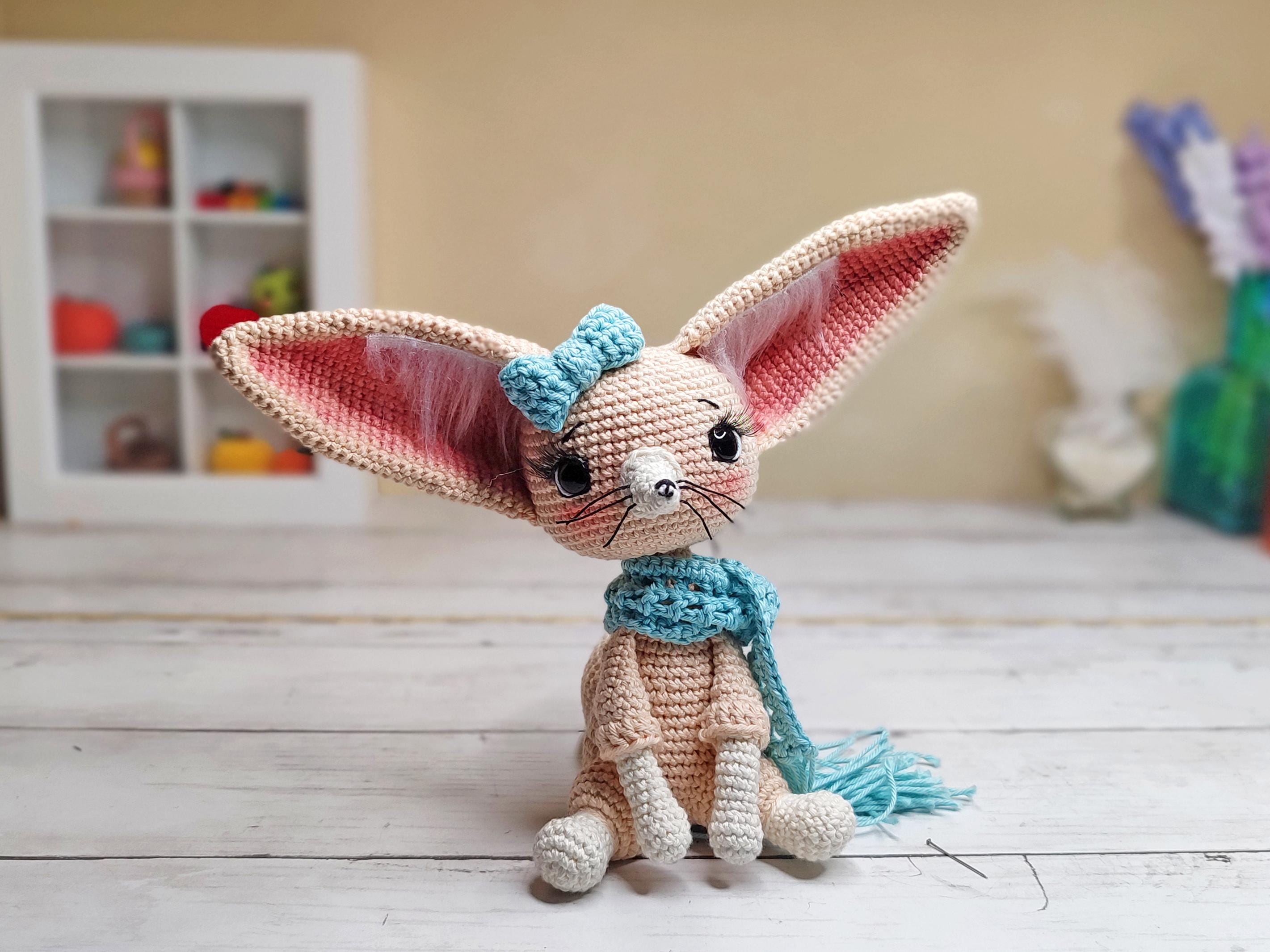 Fennec Fox Amigurumi Crochet Pattern: Luna Fennec (PDF) - Etsy